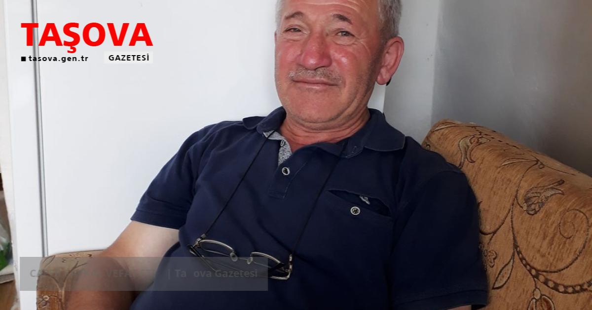 CAFER SAYKAL VEFAT ETTİ | Taşova Gazetesi