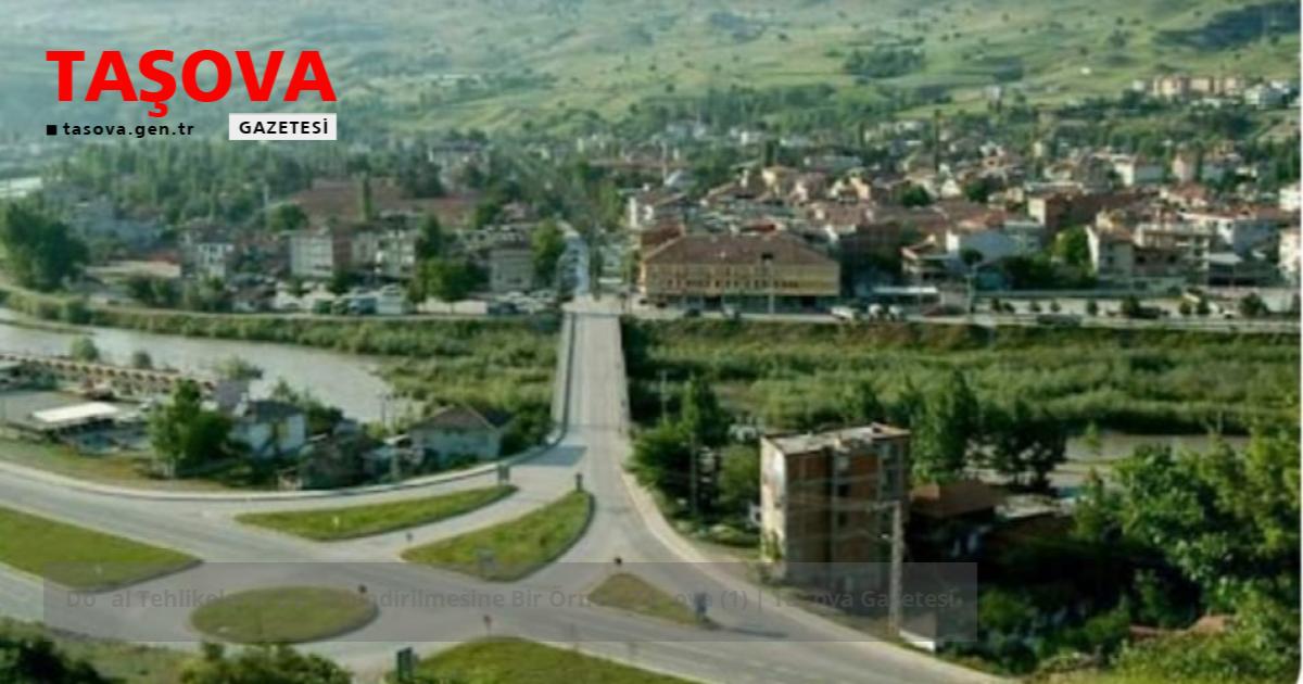 Doğal Tehlikelerin Değerlendirilmesine Bir Örnek: Taşova (1) | Taşova ...
