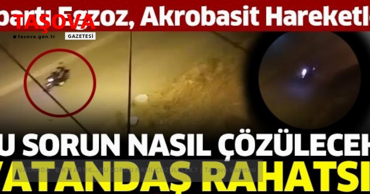 VATANDAŞ BIKTI ARTIK… BU SORUN NASIL ÇÖZÜLECEK ? | Taşova Gazetesi